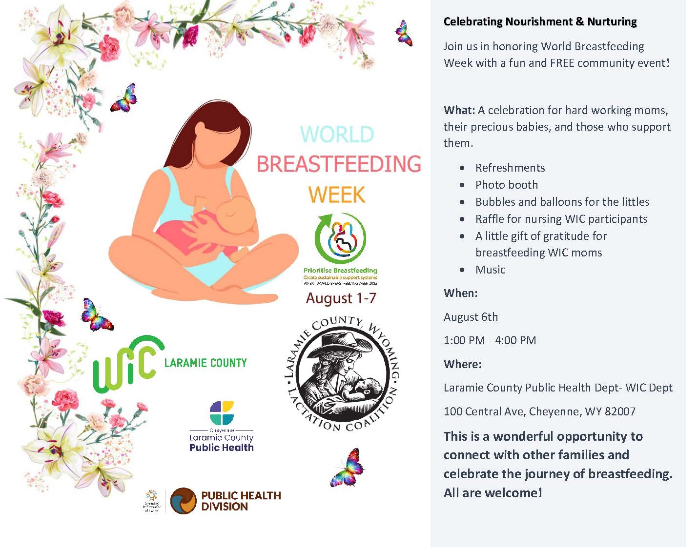 Community Event - World Breastfeeding Week - Cheyenne Laramie County ...